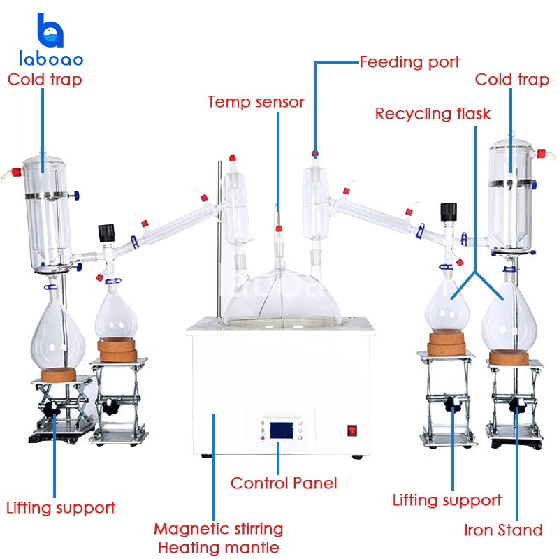 5L Short Path Distillation Kit System | China 5L Short Path ...